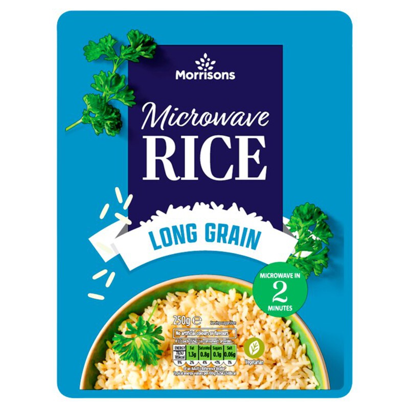 Morrisons Long Grain Micro Rice - Morrisons Online Groceries & Offers