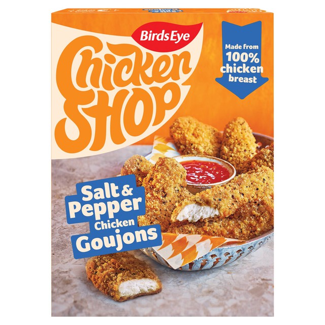 Birds Eye Chicken Shop Salt & Pepper Chicken Goujons 325g - Morrisons ...
