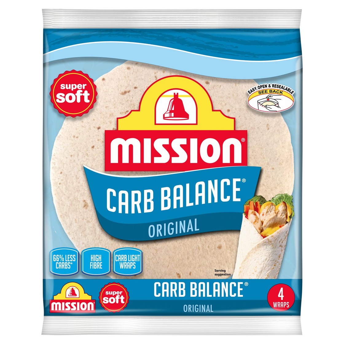 Mission Carb Balance Tortilla Wraps - Morrisons Online Groceries & Offers