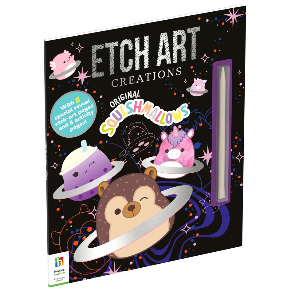 Etch Art Creations Book Squishmallows - Morrisons Online Groceries & Offers