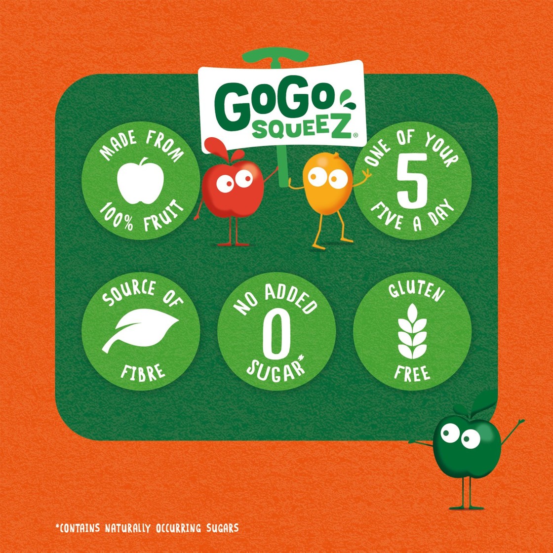 GoGo SqueeZ Fruit Smoothie Snack Apple and Mango - Morrisons Online ...