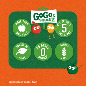 GoGo SqueeZ Fruit Smoothie Snack Apple and Mango - Morrisons Online ...