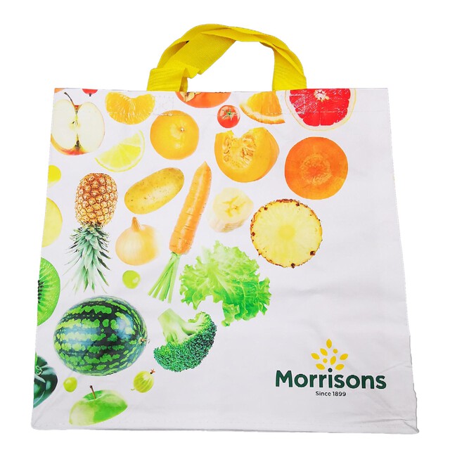 Morrisons Reusable Woven Bag - Morrisons Online Groceries & Offers