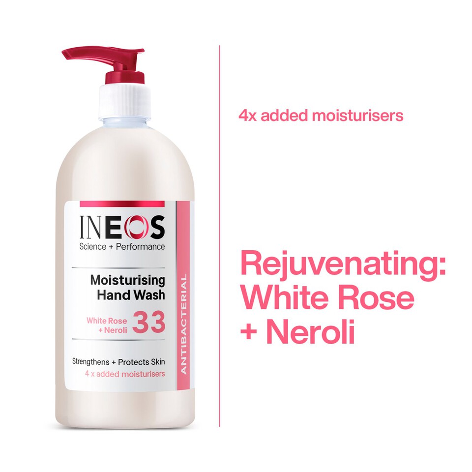 INEOS Moisturising Hand Wash White Rose & Neroli - Morrisons Online ...