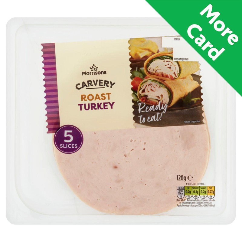 Morrisons Carvery Turkey Slices - Morrisons Online Groceries & Offers