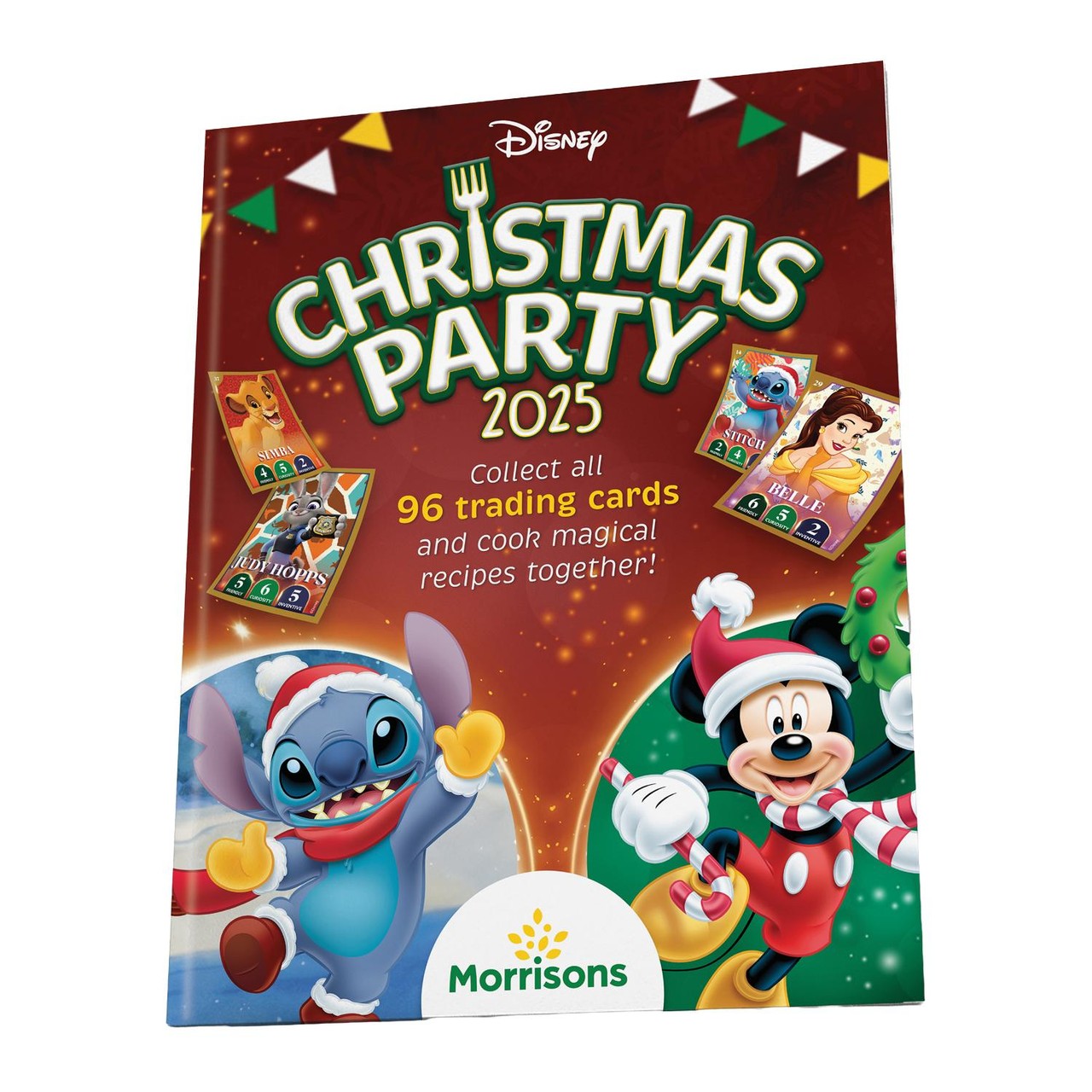 Disney Christmas Party Trading Cards Album - Morrisons Online Groceries ...
