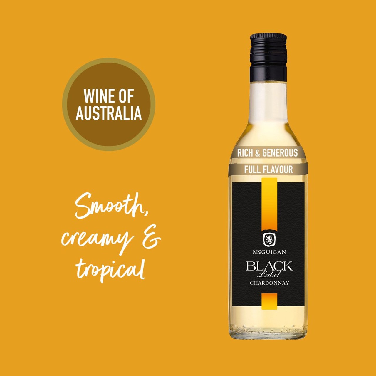 Mcguigan Black Label Chardonnay - Morrisons Online Groceries & Offers