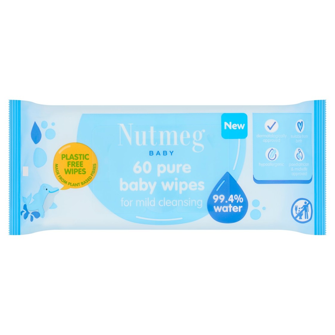 Nutmeg Extra Sensitive Wipes - Morrisons Online Groceries & Offers