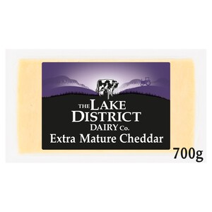 Lake District Extra Mature Cheddar 700g - Morrisons Online Groceries ...