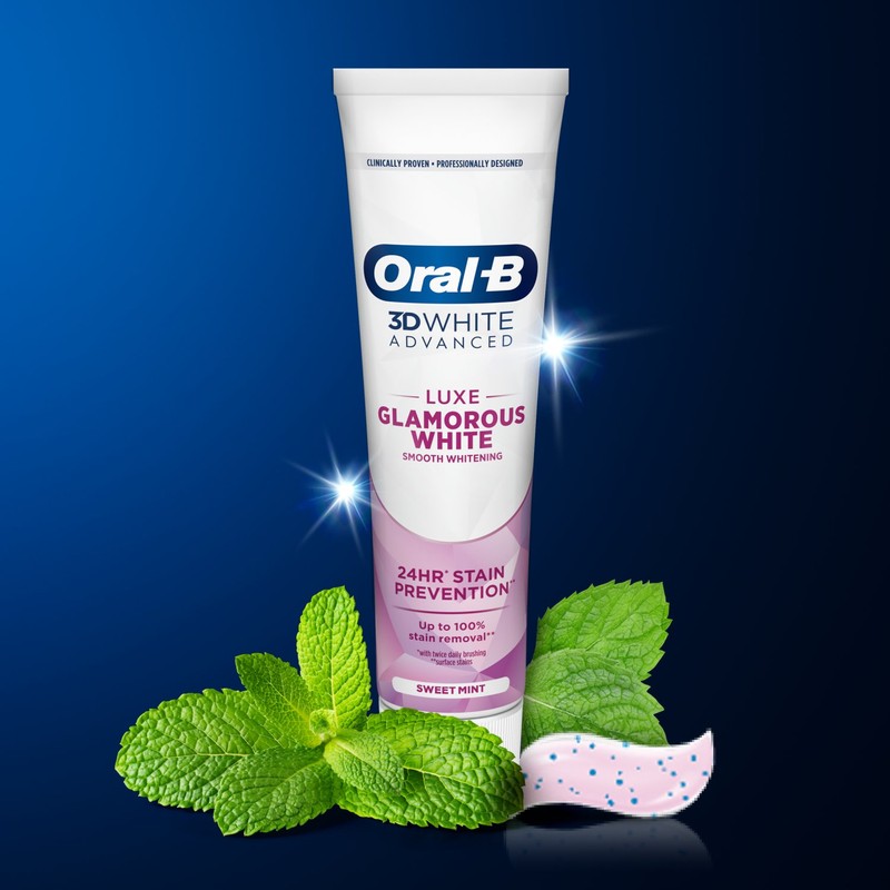 Oral-B 3D Glamorous White Toothpaste - Morrisons Online Groceries & Offers