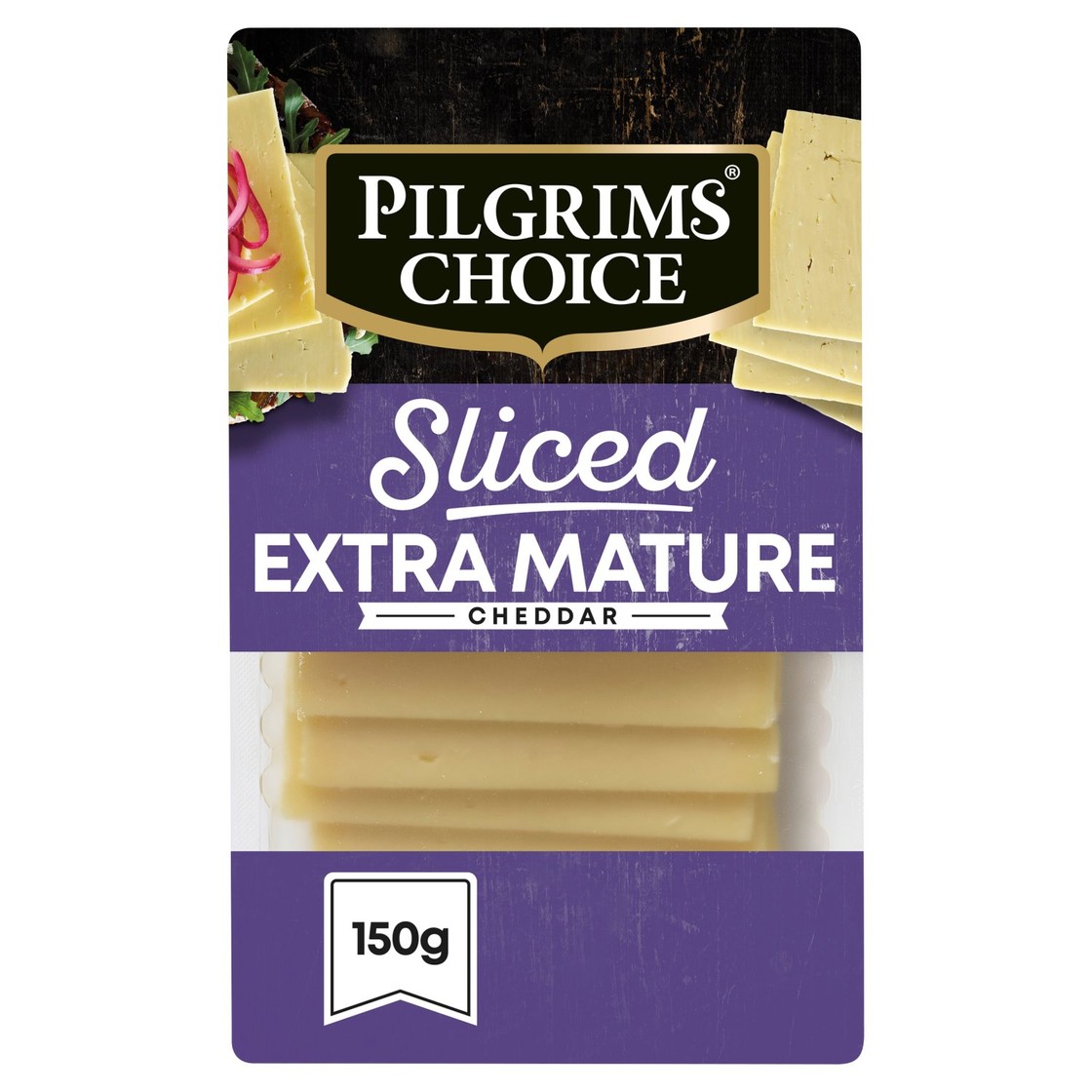 Pilgrims Choice Sliced Extra Mature Cheddar - Morrisons Online ...