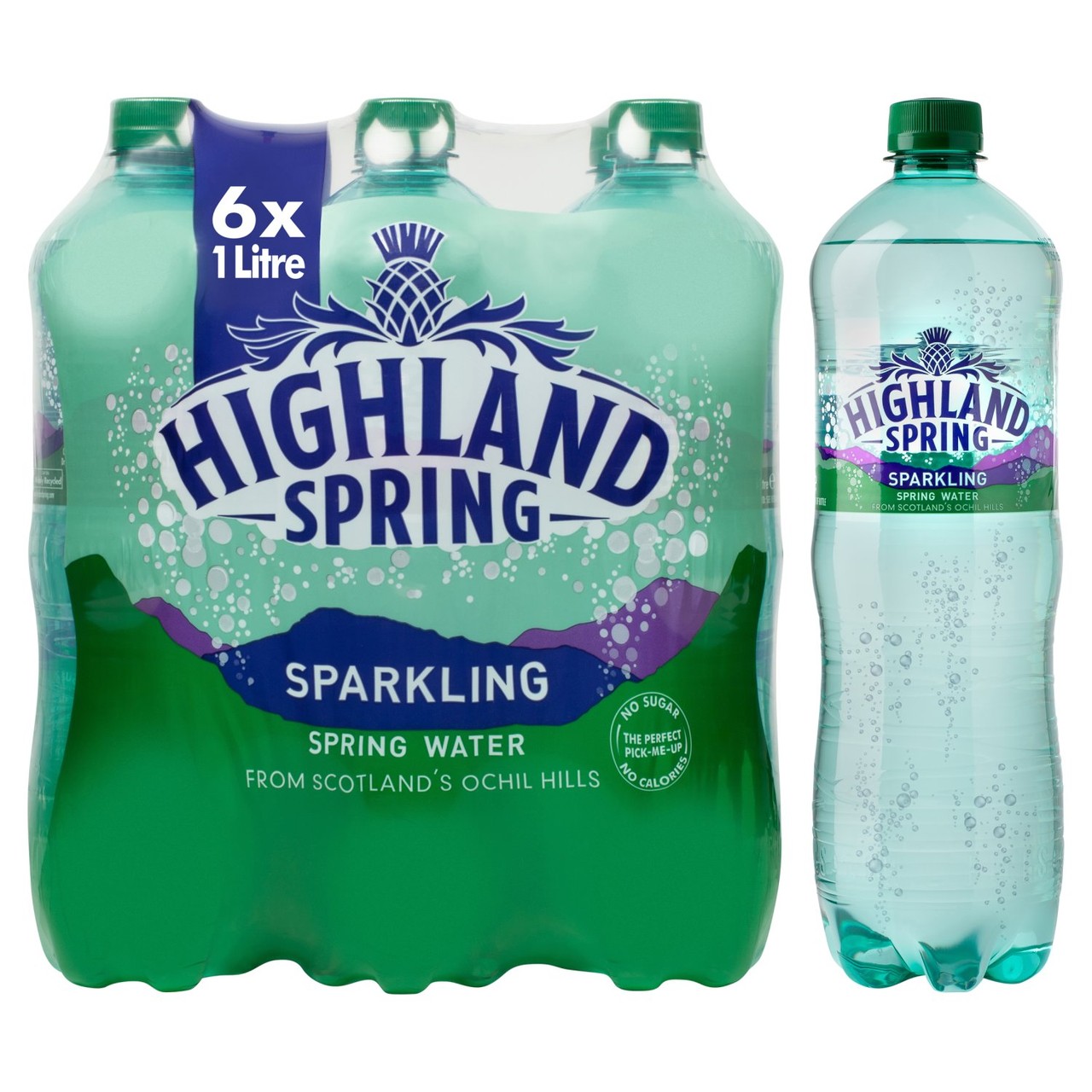 Highland Spring Sparkling Spring Water - Morrisons Online Groceries ...