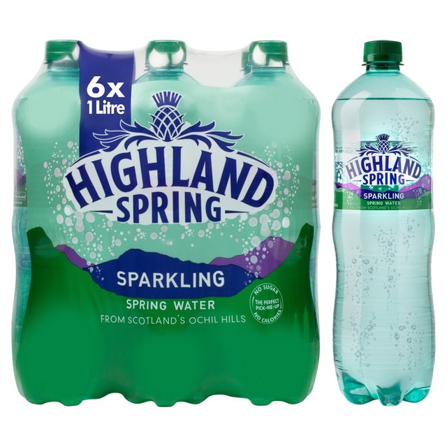 Highland Spring Sparkling Spring Water - Morrisons Online Groceries ...