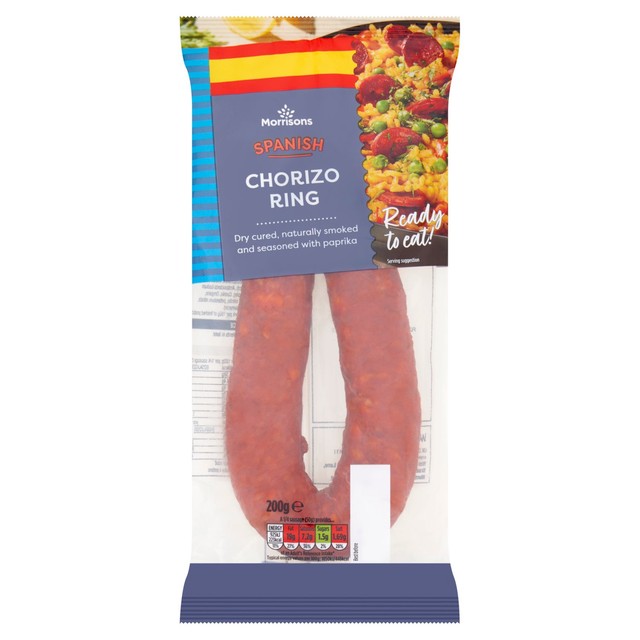 Morrisons Spanish Chorizo Ring 200g - Morrisons Online Groceries & Offers