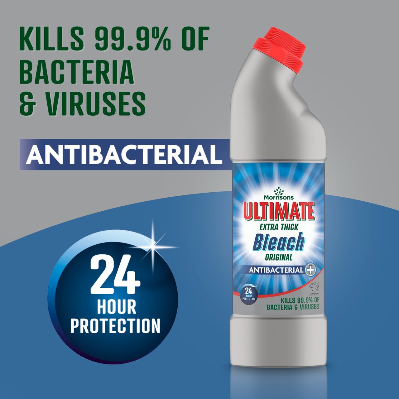 Morrisons Ultimate Original Extra Thick Bleach 750ml - Morrisons Online ...