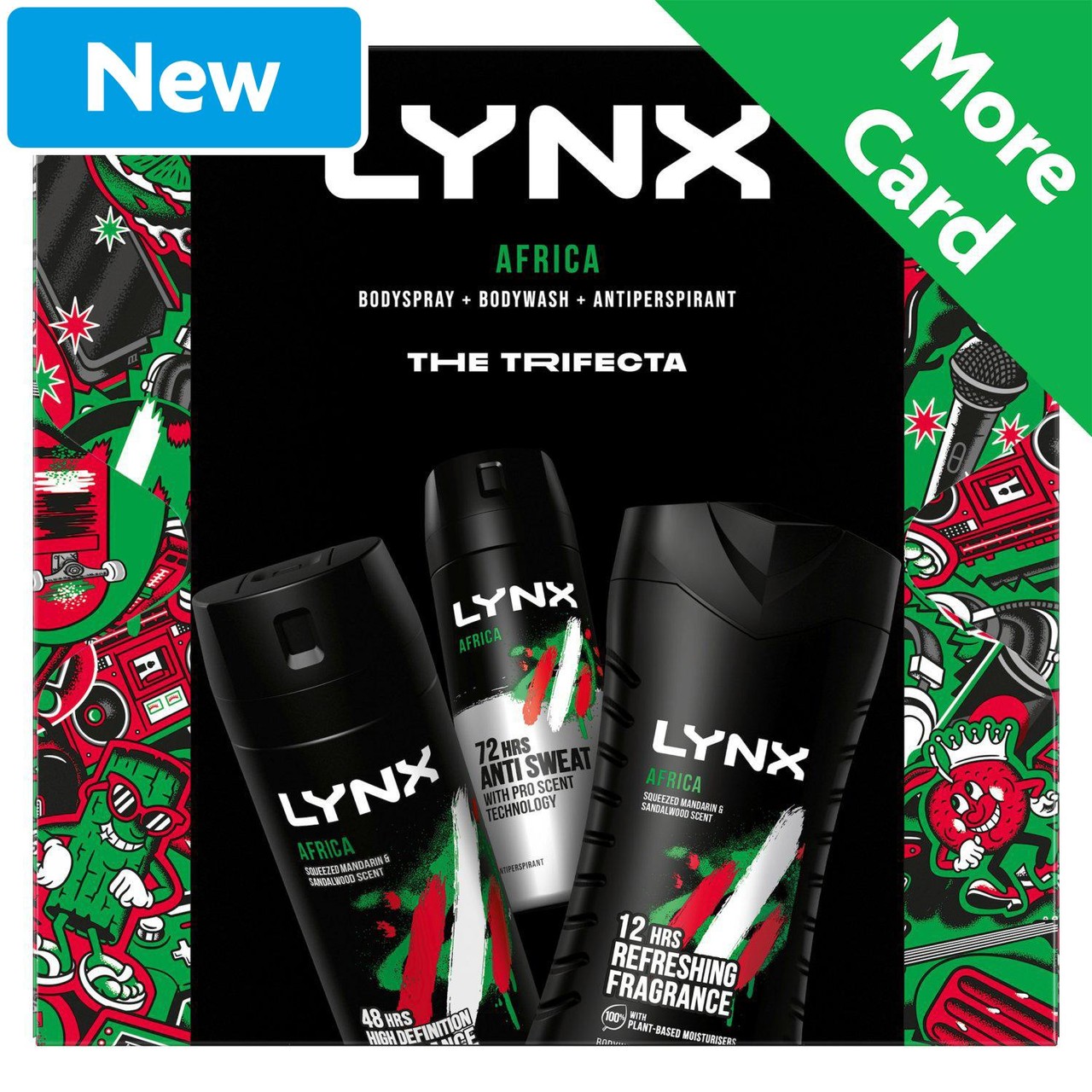 Lynx Africa Trio Gift Set - Morrisons Online Groceries & Offers