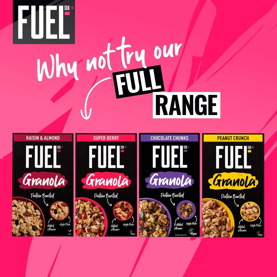 FUEL10K Super Berry Protein Granola Breakfast Cereal 400g - Morrisons ...