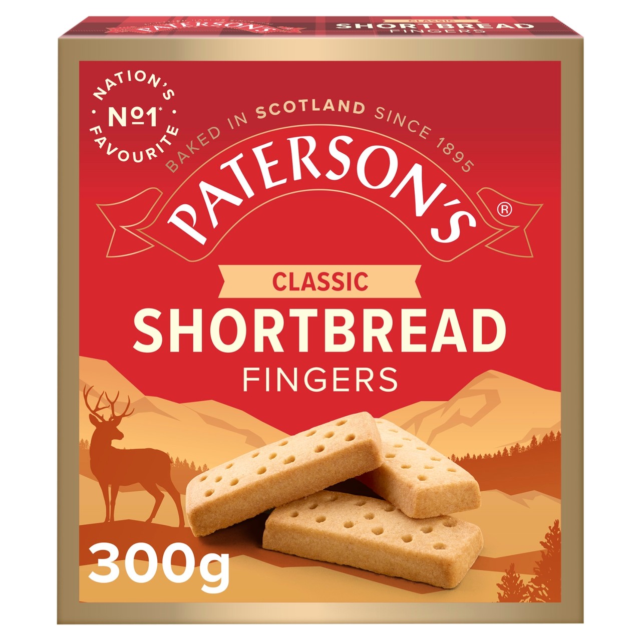 Paterson's Scottish Shortbread Fingers - Morrisons Online Groceries ...