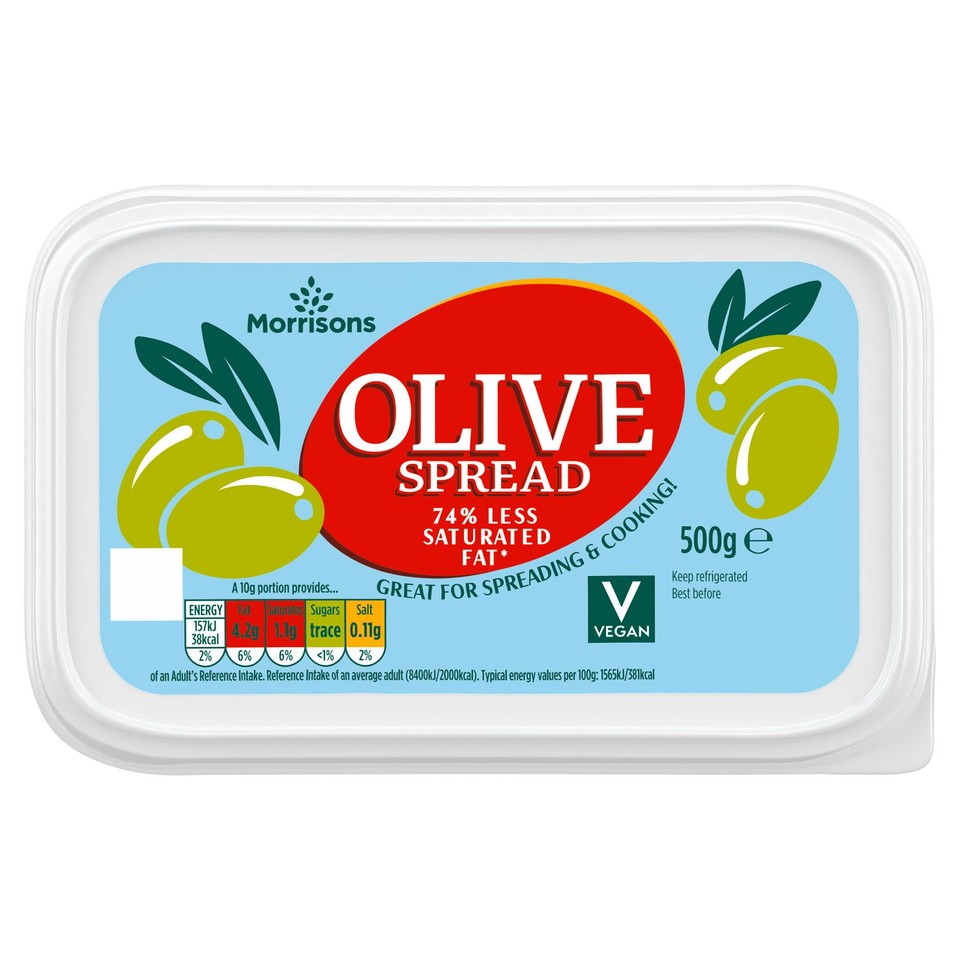 Morrisons Olive Spread 500g - Morrisons Online Groceries & Offers