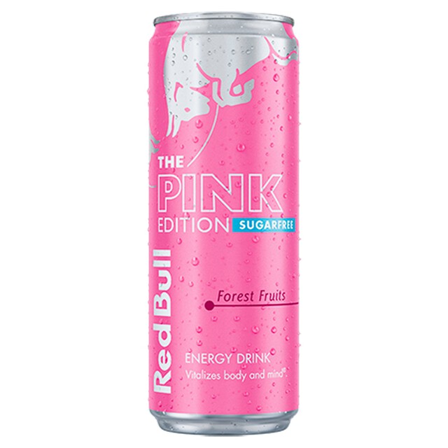 Red Bull Energy Drink Sugar Free Pink Edition Forest Fruits - Morrisons ...