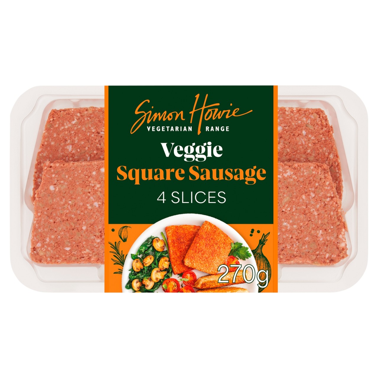 Simon Howie Vegetable Square Sausage - Morrisons Online Groceries & Offers