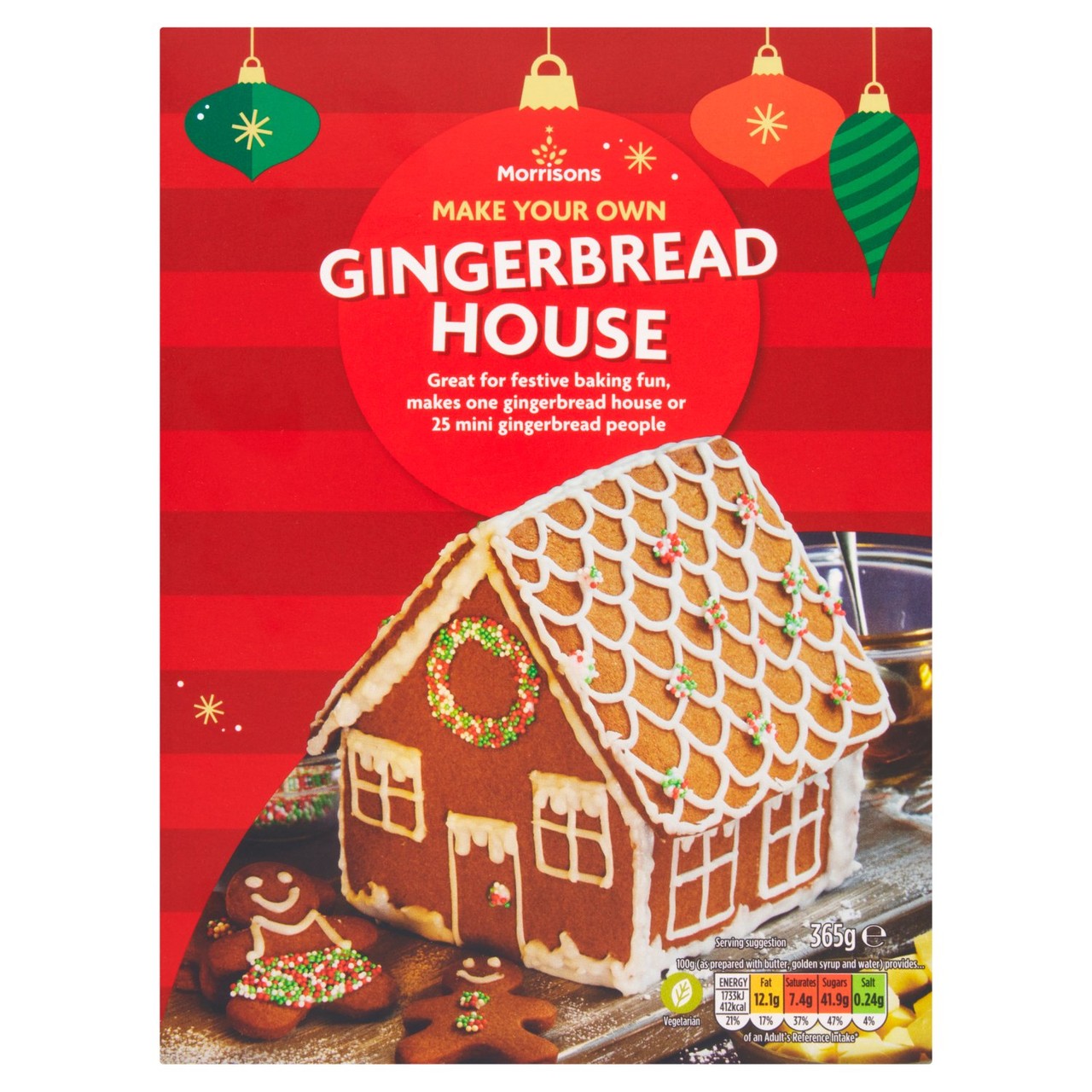Morrisons Christmas Gingerbread House Kit - Morrisons Online Groceries & Offers