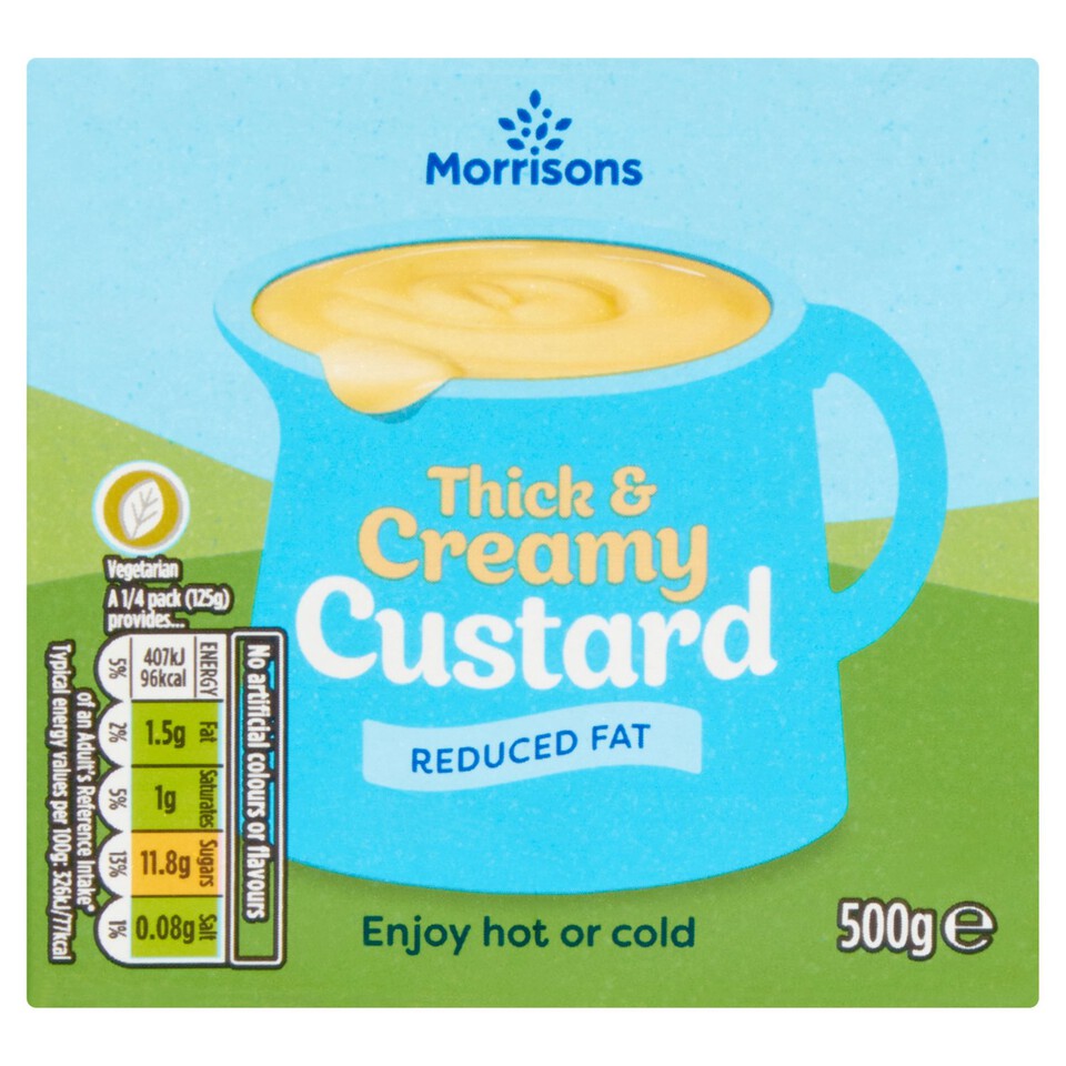 Morrisons Eat Smart Ready to Serve UHT Custard - Morrisons Online ...