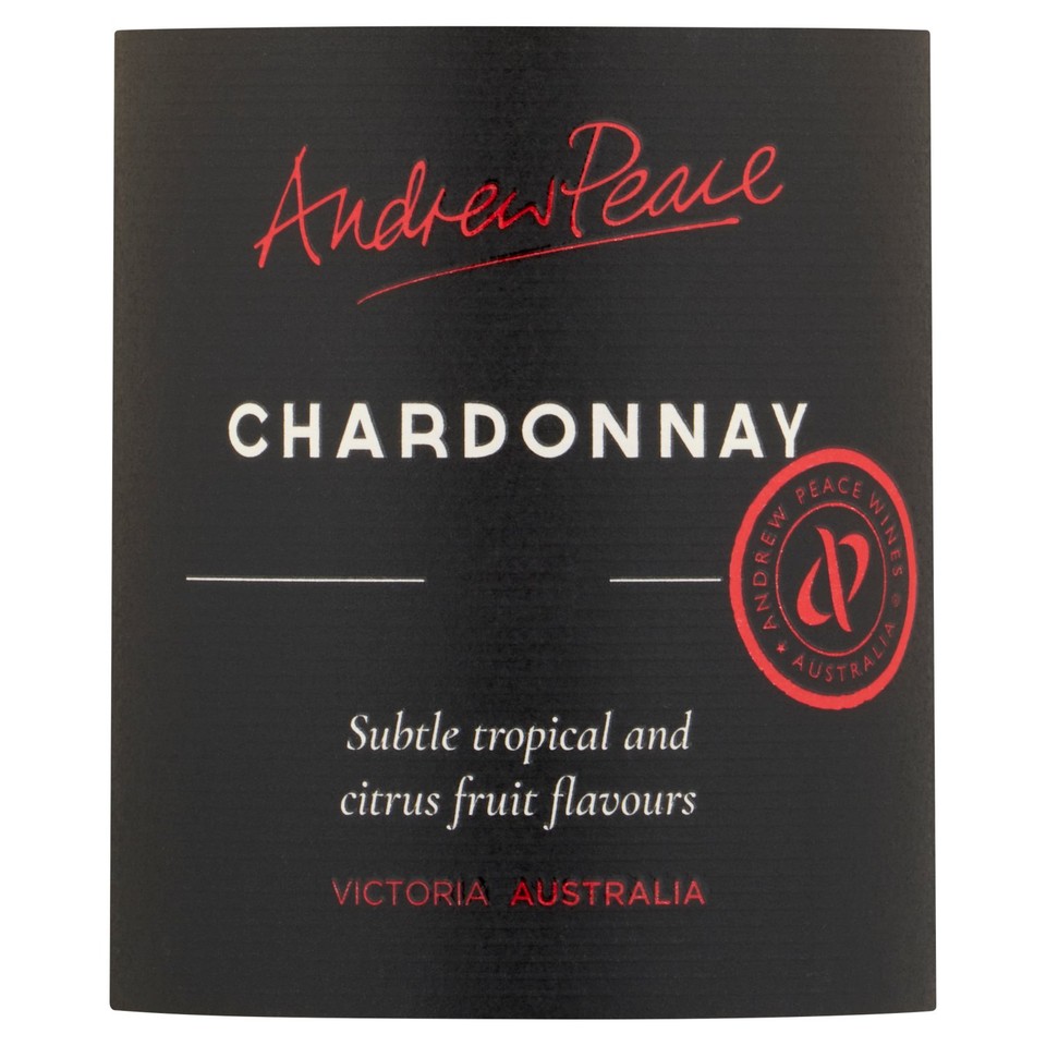Andrew Peace Black Label Signature Chardonnay - Morrisons Online ...