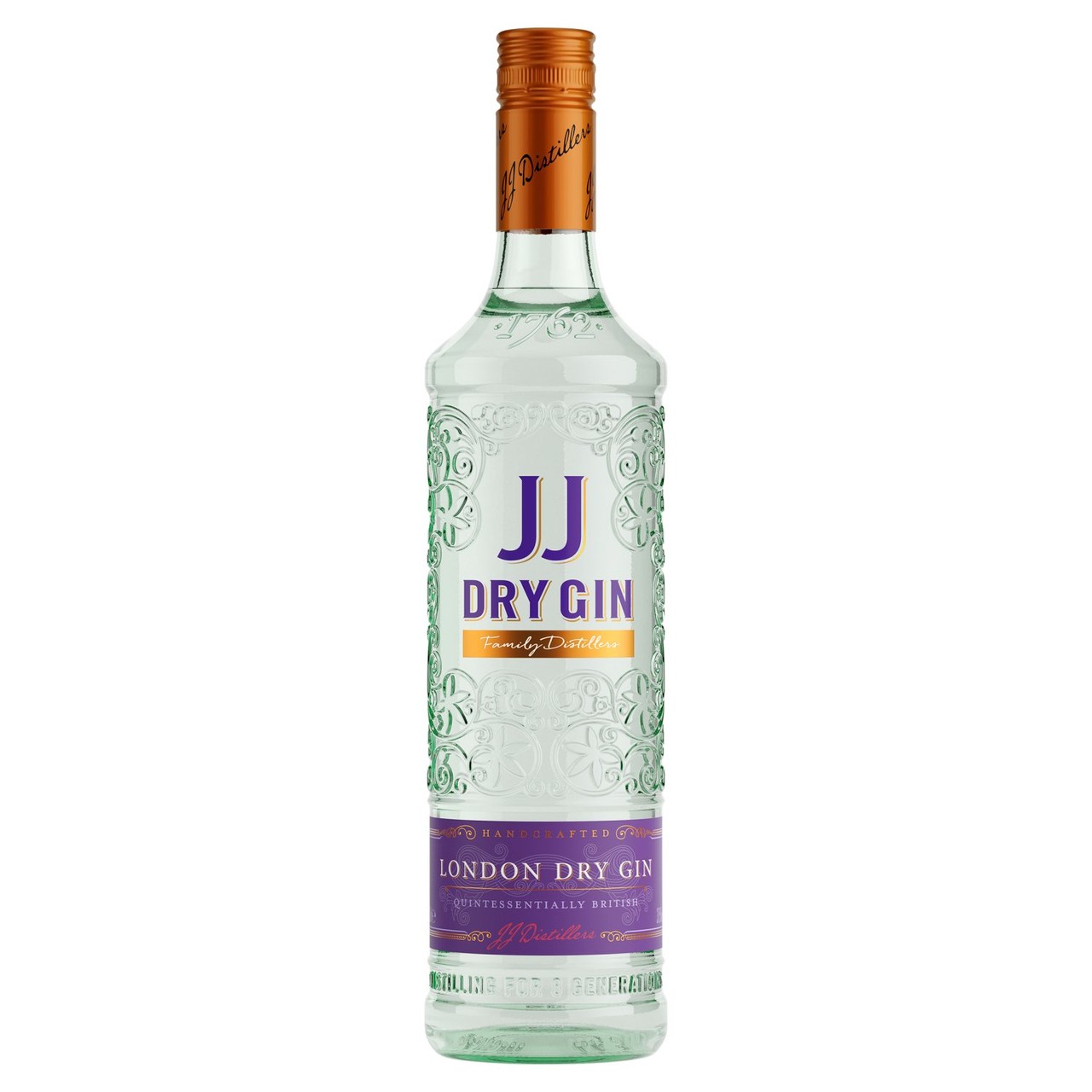 J.J. Gin London Dry Gin 1L - Morrisons Online Groceries & Offers