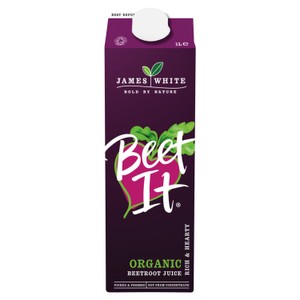 James White Beet It Organic Beetroot & Apple Juice 1L - Morrisons ...
