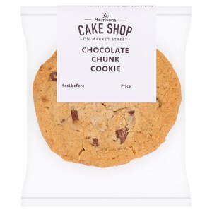 Morrisons Single Chocolate Chunk Cookie - Morrisons Online Groceries ...