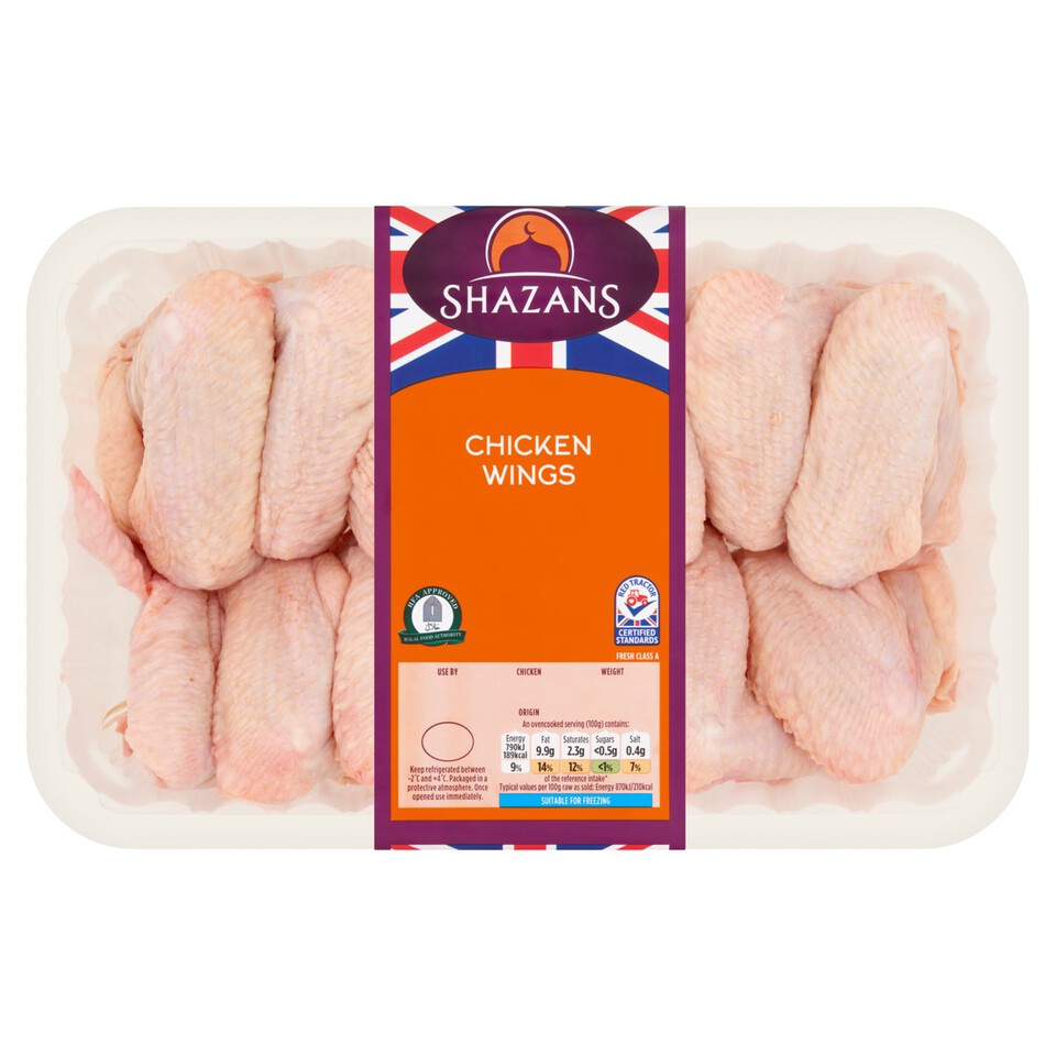Shazans Chicken Wings - Morrisons Online Groceries & Offers
