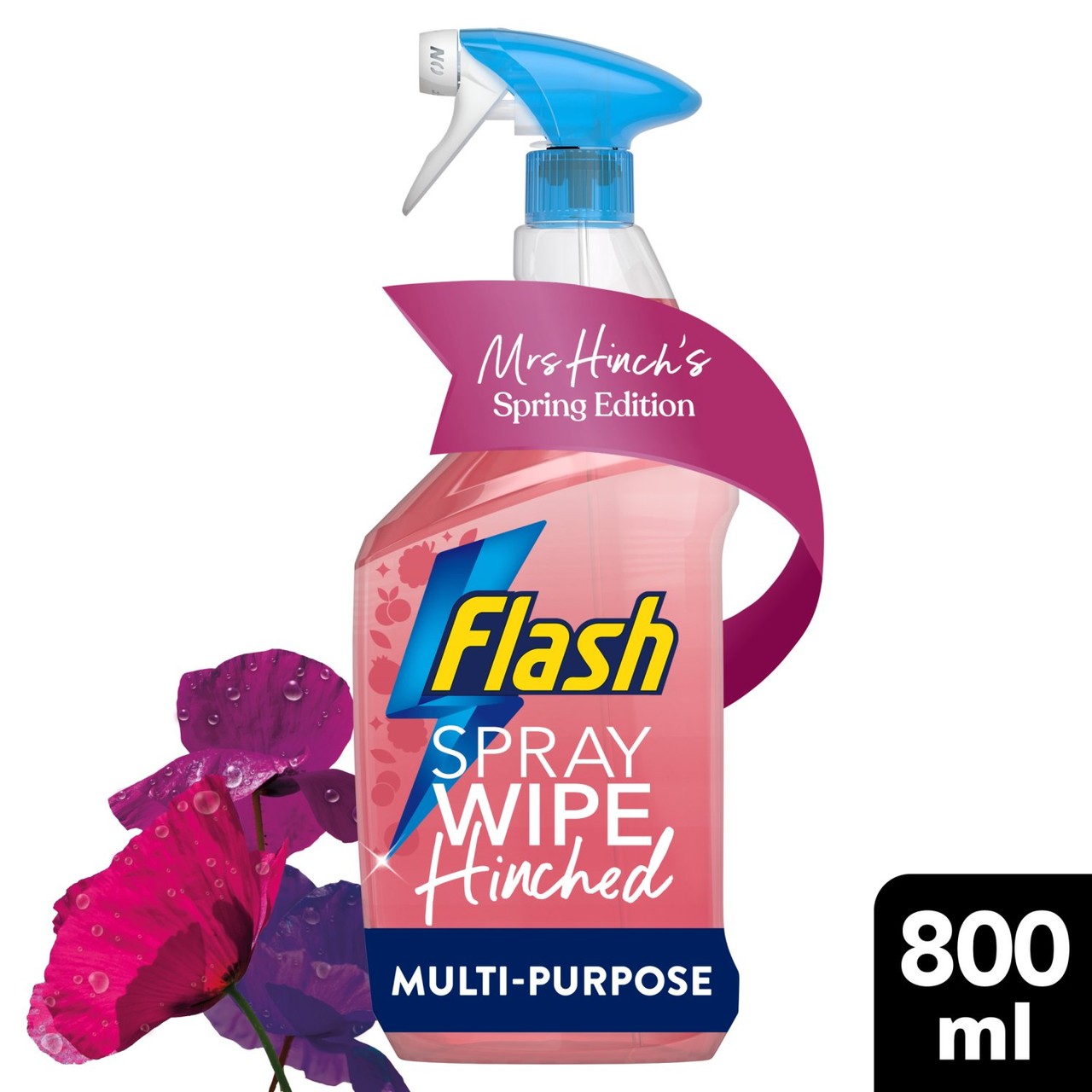 Flash Spray Wipe Done Enchanted Wildflowers 800ml - Morrisons Online ...
