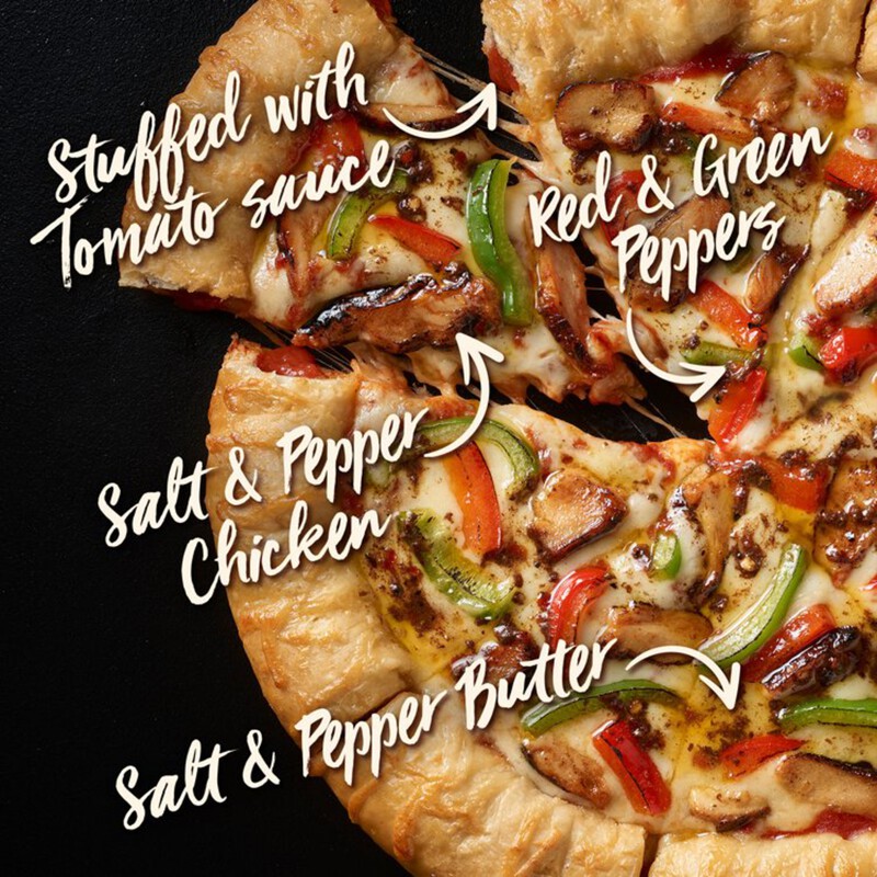 Chicago Town Ultimate Takeaway Stuffed Crust Salt & Pepper Chicken ...