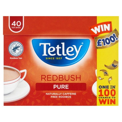 Tetley Redbush Tea Bags 40s - Morrisons Online Groceries & Offers