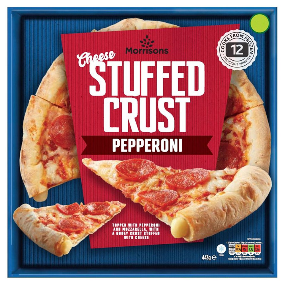 Morrisons Stuffed Crust Pepperoni Pizza - Morrisons Online Groceries ...