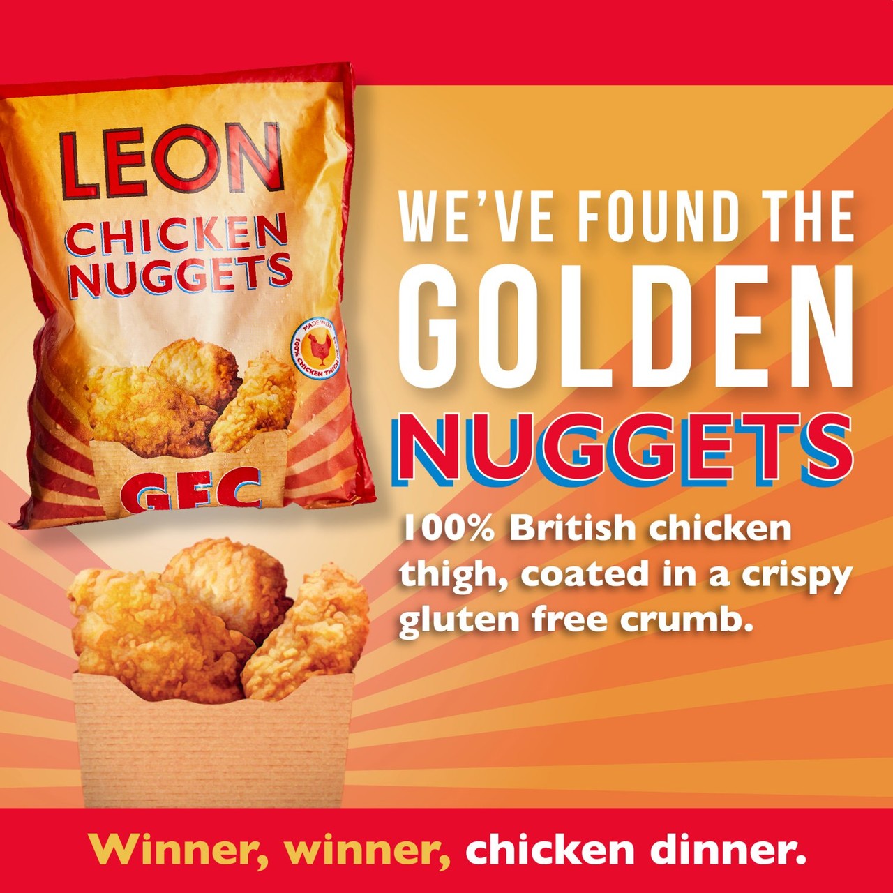LEON GFC Chicken Thigh Nuggets - Morrisons Online Groceries & Offers