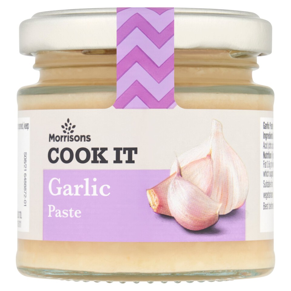 Morrisons Garlic Paste - Morrisons Online Groceries & Offers