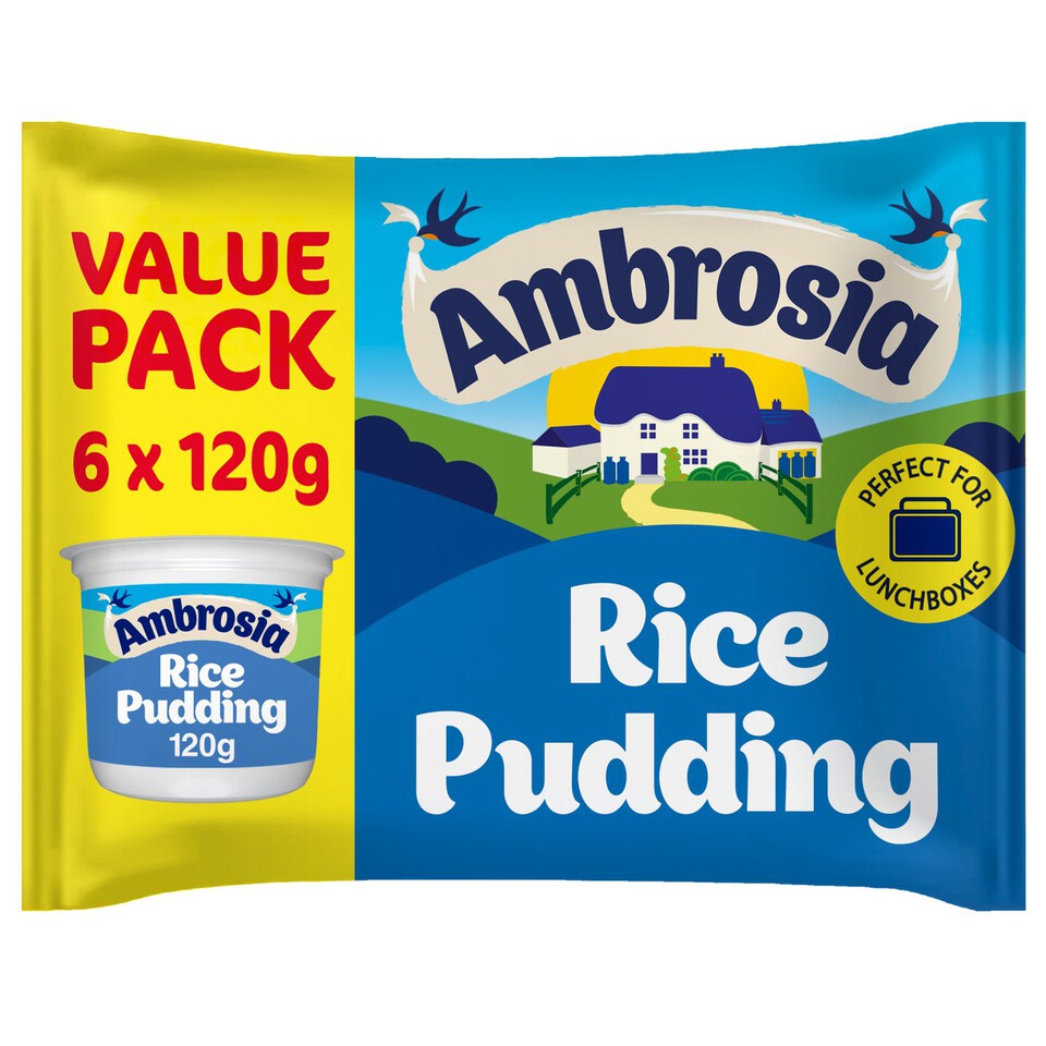 Ambrosia Rice Pudding Pots - Morrisons Online Groceries & Offers