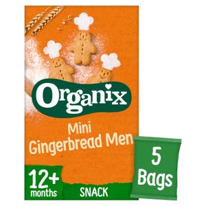 Organix Mini Gingerbread Men - Morrisons Online Groceries & Offers