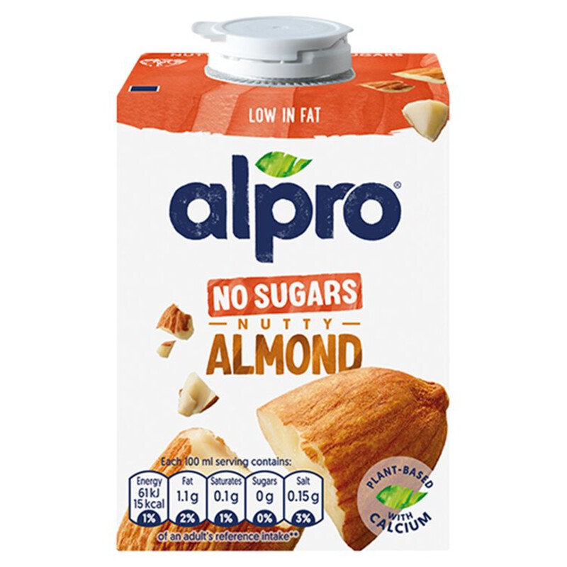 Alpro Almond Unsweetened - Morrisons Online Groceries & Offers