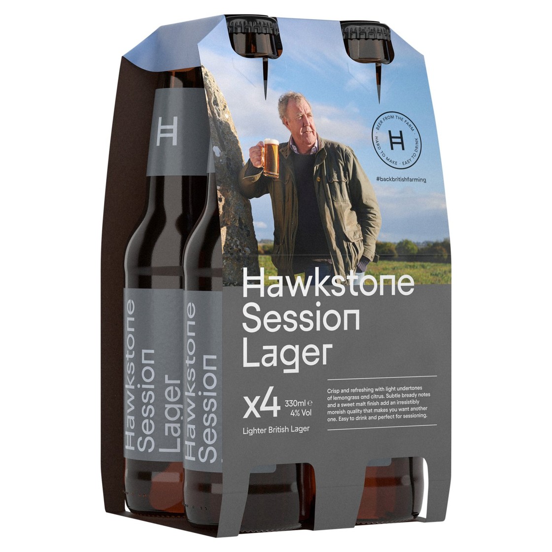 Hawkstone Session Lager 4 x 330ml - Morrisons Online Groceries & Offers