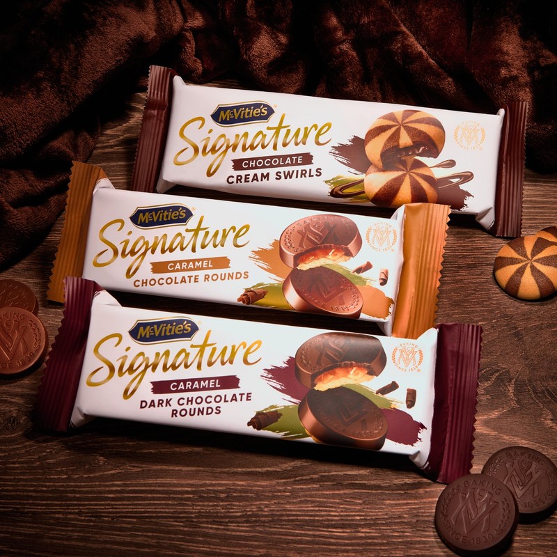 McVitie's Signature Caramel Chocolate Rounds - Morrisons Online ...