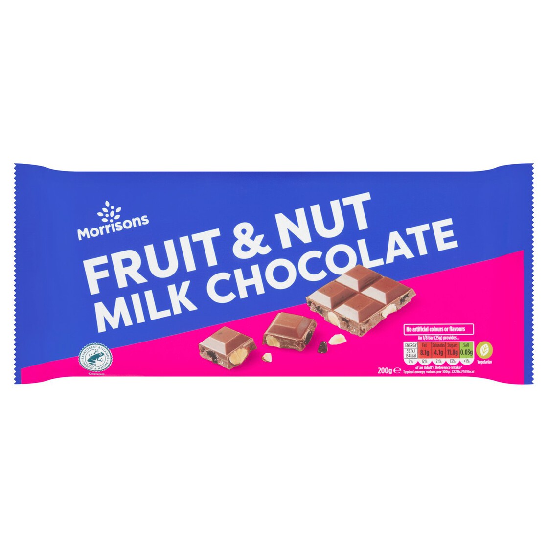 Morrisons Milk Chocolate Fruit & Nut - Morrisons Online Groceries & Offers