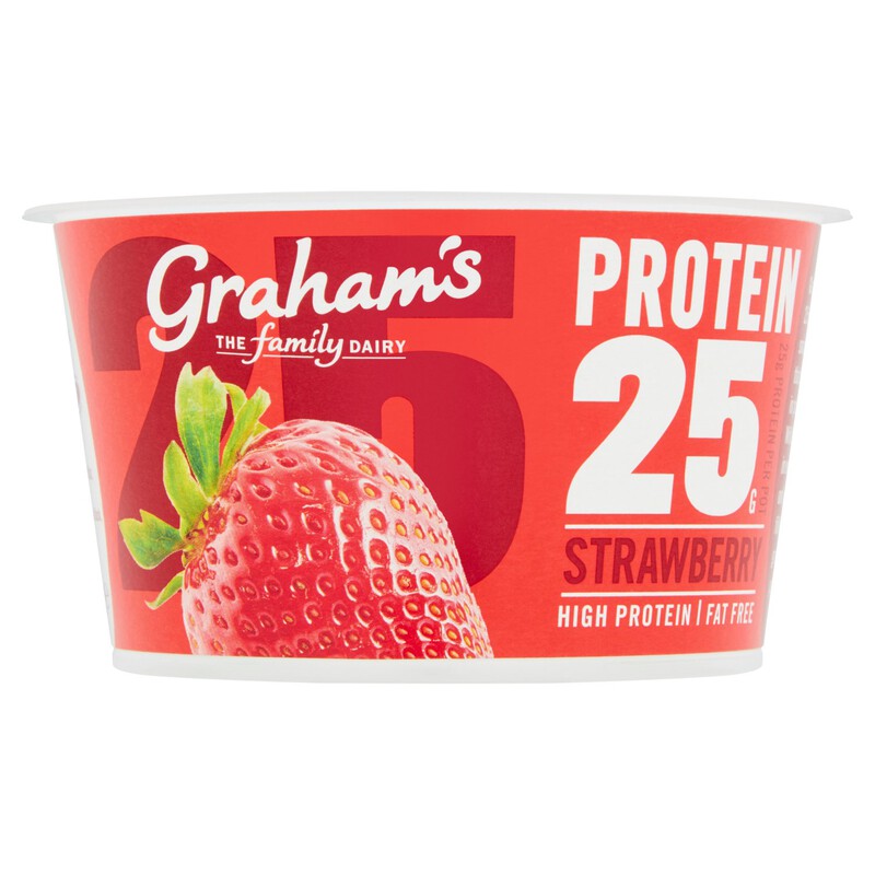 Graham's Strawberry Yogurt 25G High Protein - Morrisons Online ...