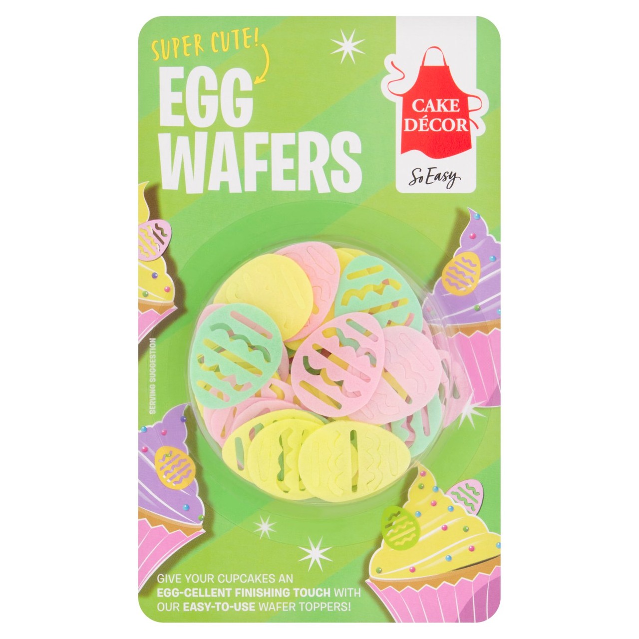 Cake Decor Easter Egg Wafers 4g - Morrisons Online Groceries & Offers