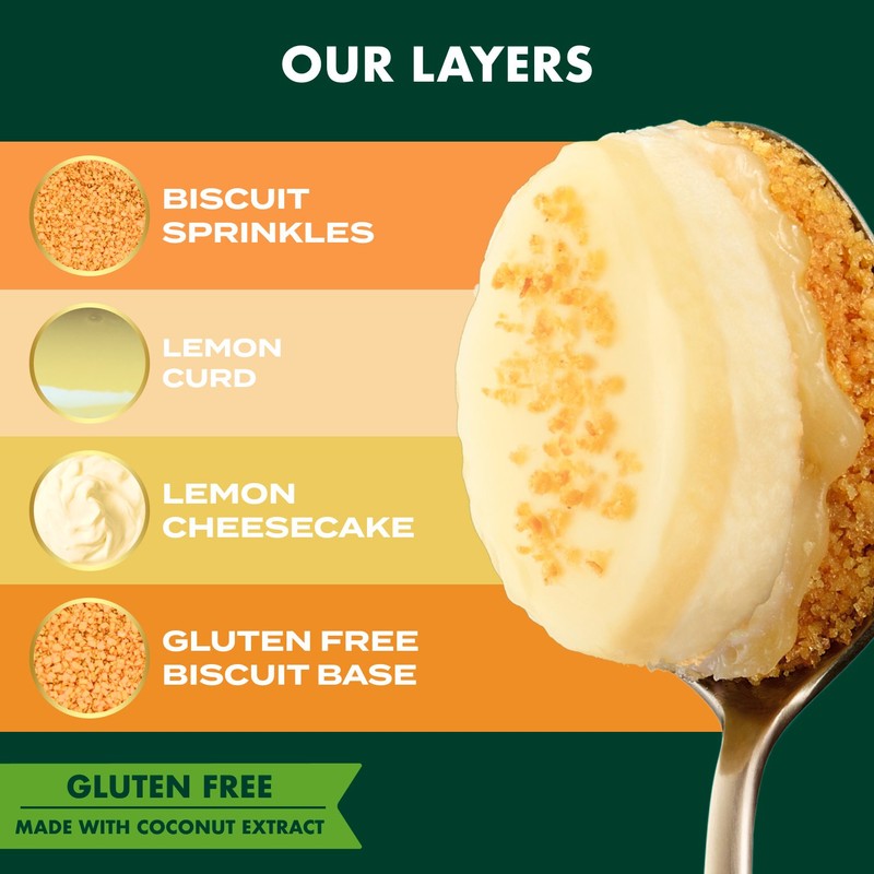 Gu Plant Spanish Lemon Cheesecakes - Morrisons Online Groceries & Offers