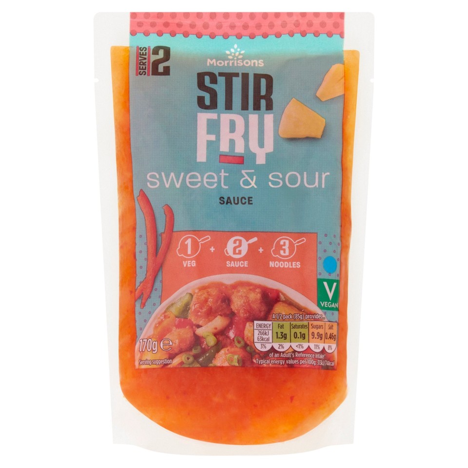 Morrisons Sweet And Sour Stir Fry Sauce - Morrisons Online Groceries ...