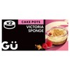 Gu Victoria Sponge Cake Pots 2 x 75g - Morrisons Online Groceries & Offers