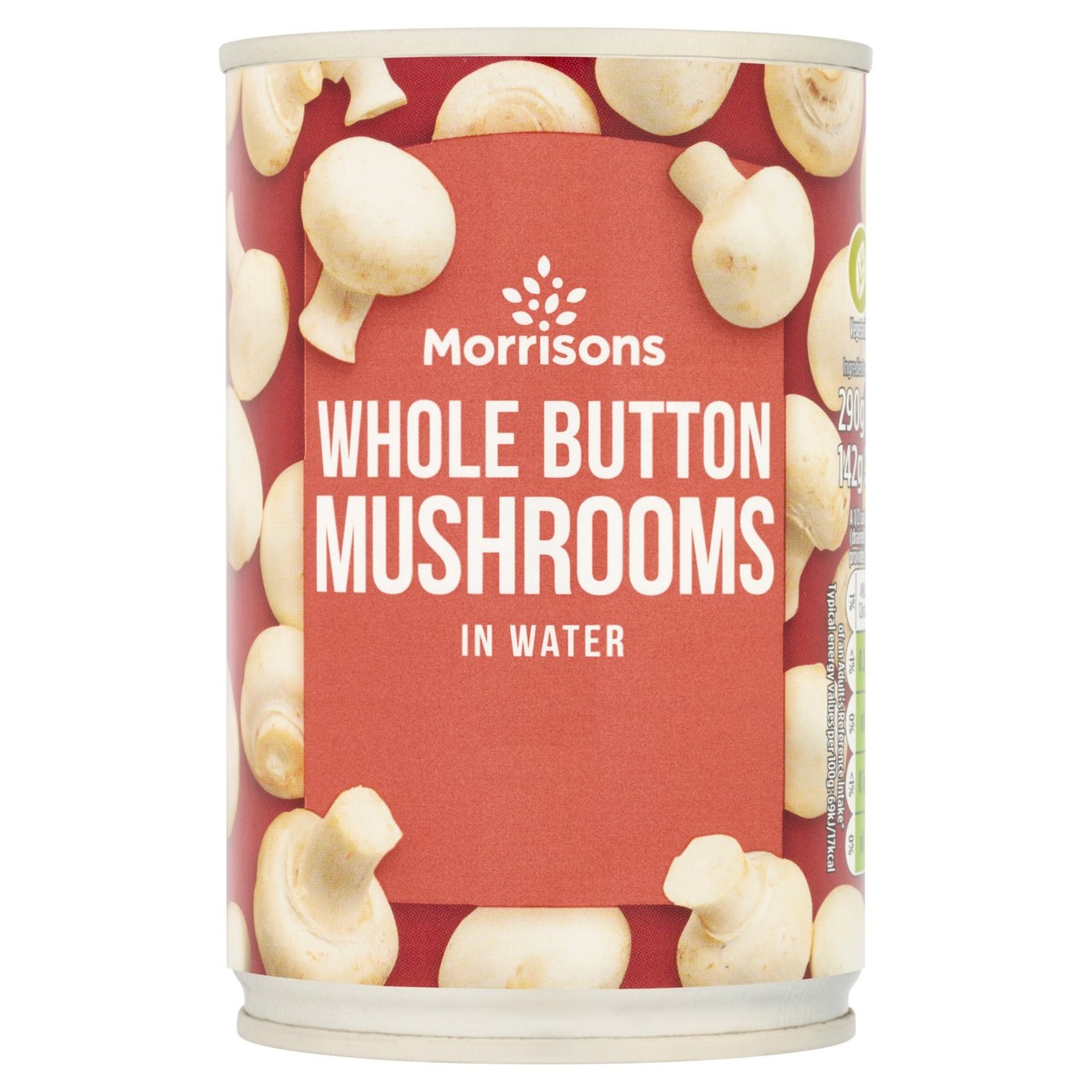 Morrisons Whole Button Mushrooms (290g) - Morrisons Online Groceries ...